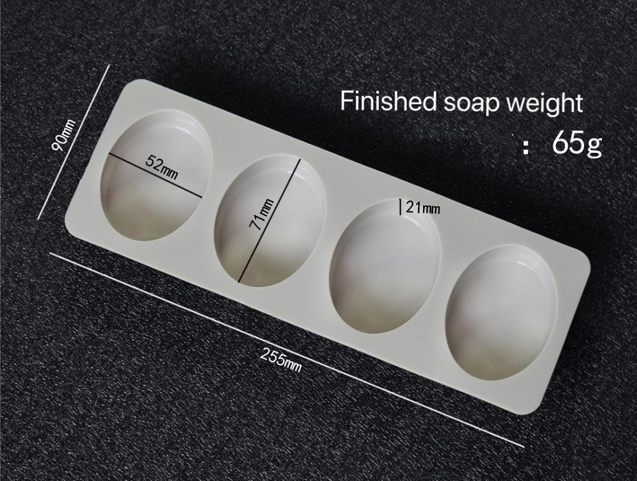 Set of 3 Basic Shape Molds 4 cavities per mold Circle | Etsy