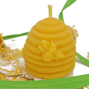 3D Screw Cylinder Bee Hive Candle Mold - 1 Cavities - Bee on Honeycomb ...