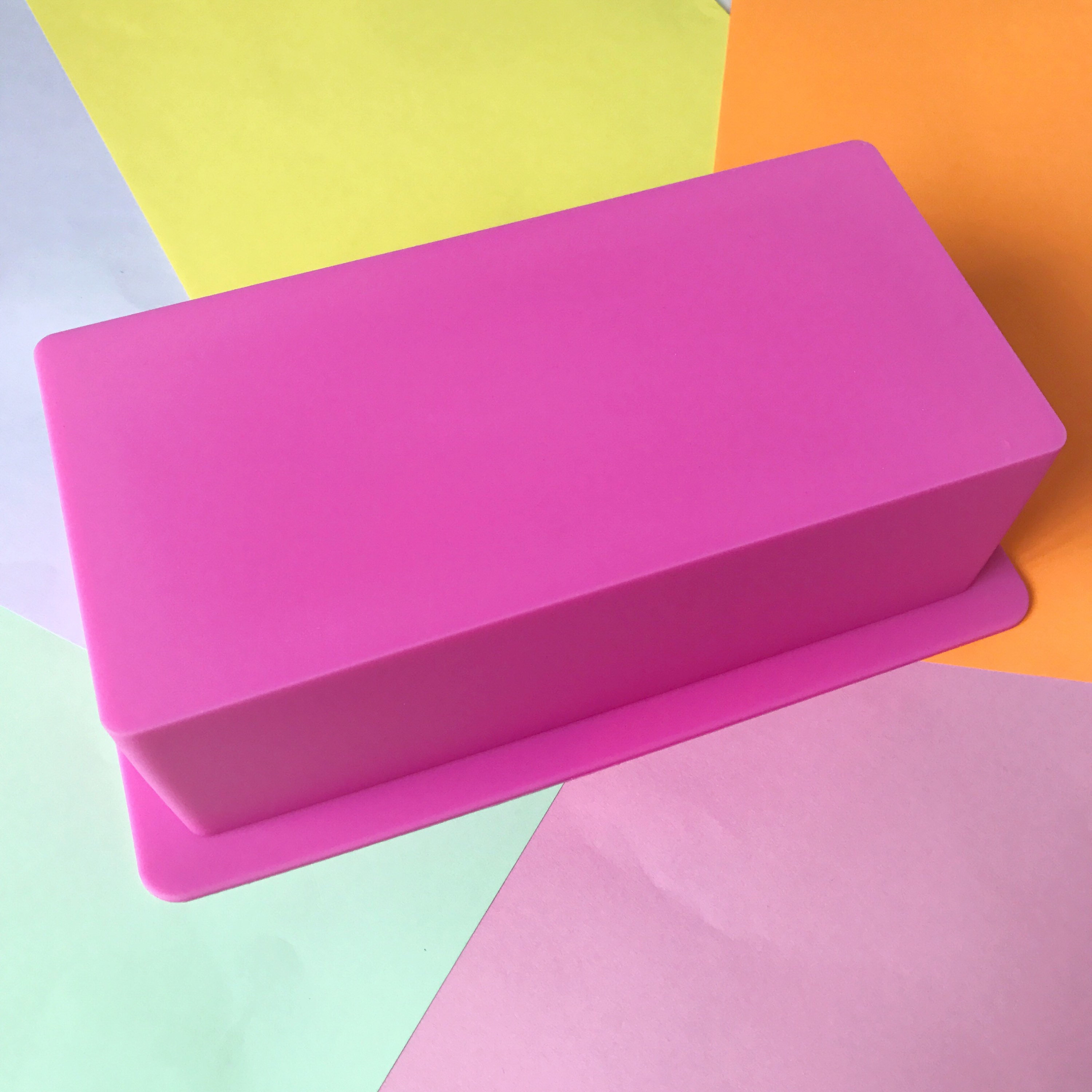 1100g Rectangle Cuboid Bar Silicone Soap Mold 1 Cavities - Etsy