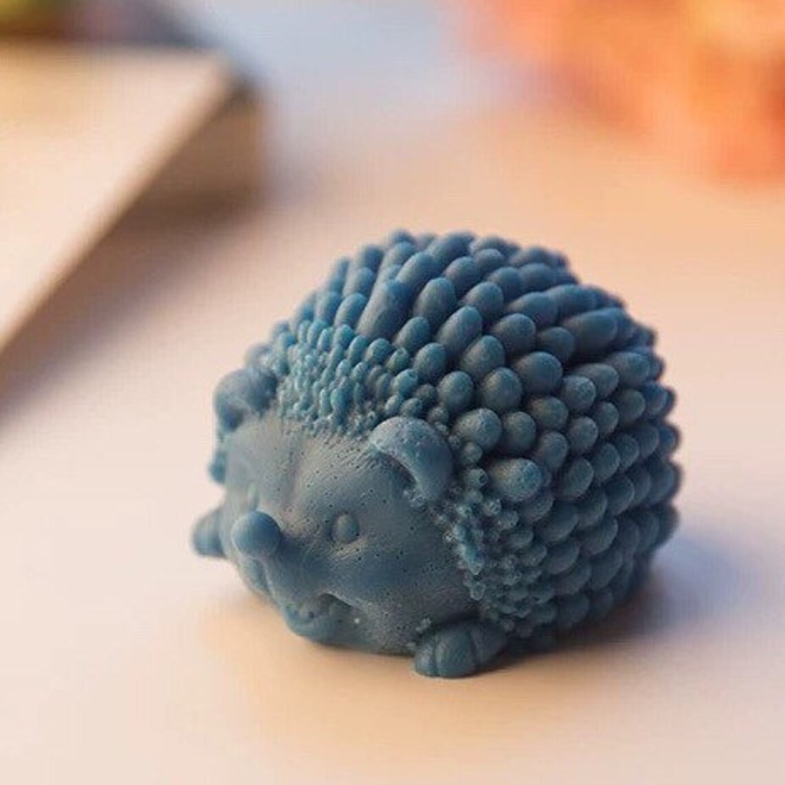 3D Hedgehog Silicone Mold - 1 Cavities - Hedgehog Soap Mold Animals ...