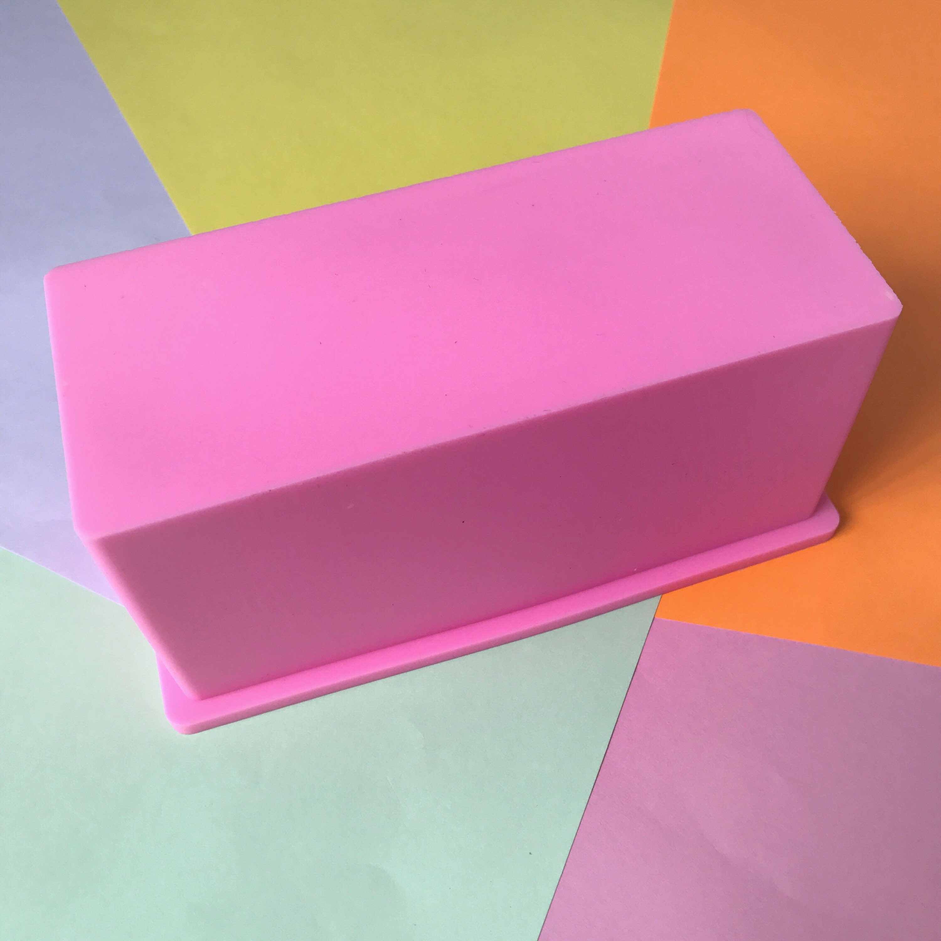 600g Rectangle Cuboid Bar Silicone Soap Mold 1 Cavities - Etsy