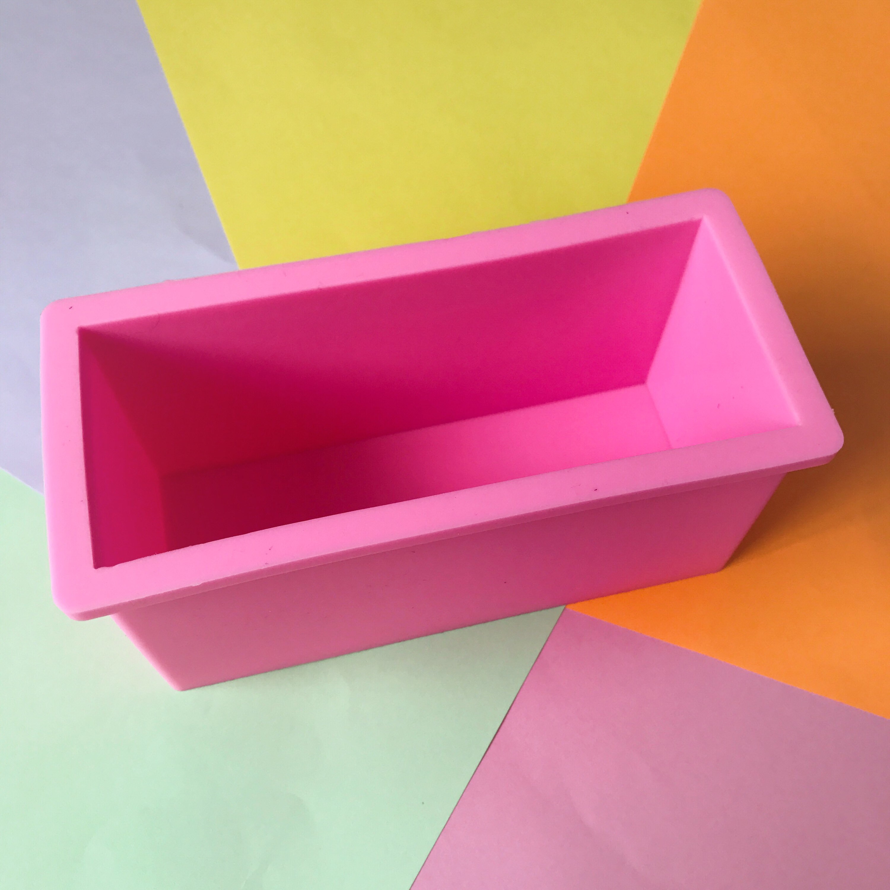 600g Rectangle Cuboid Bar Silicone Soap Mold 1 Cavities - Etsy