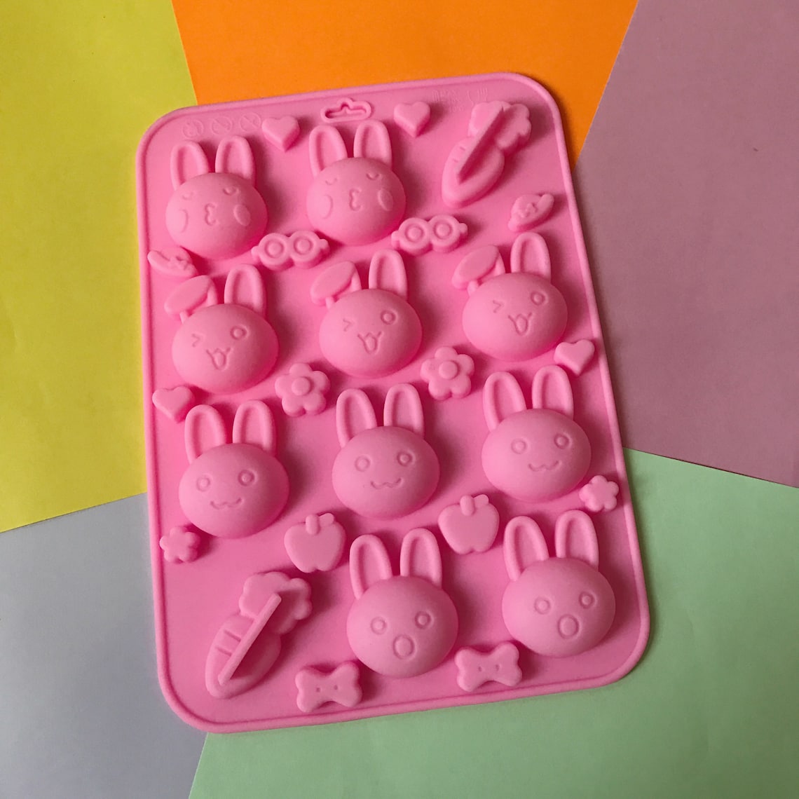 Bunny Silicone Mold 10 Cavities Rabbit Soap Mold Silicone - Etsy
