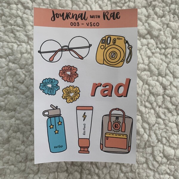 Vsco Stickers - Etsy