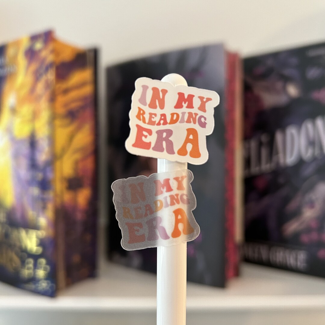 In My Reading Era Sticker | for Readers, Book Lovers, E-readers ...