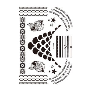 Creative Lace Pattern Temporary Tattoo Stickers - Etsy