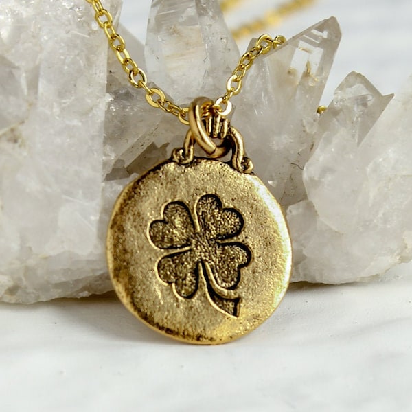 Mens Irish Lucky Charm Necklace - Etsy