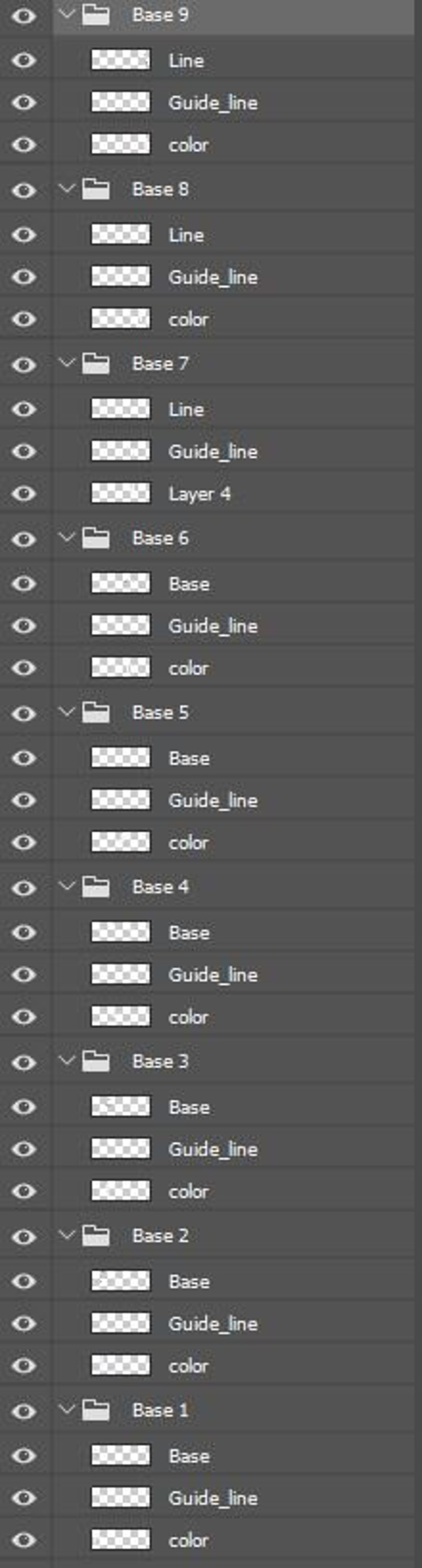 BUNDLE Reference Female Full Body Base #1-9 - Etsy