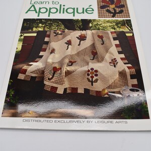 Learn to Applique Book - Etsy