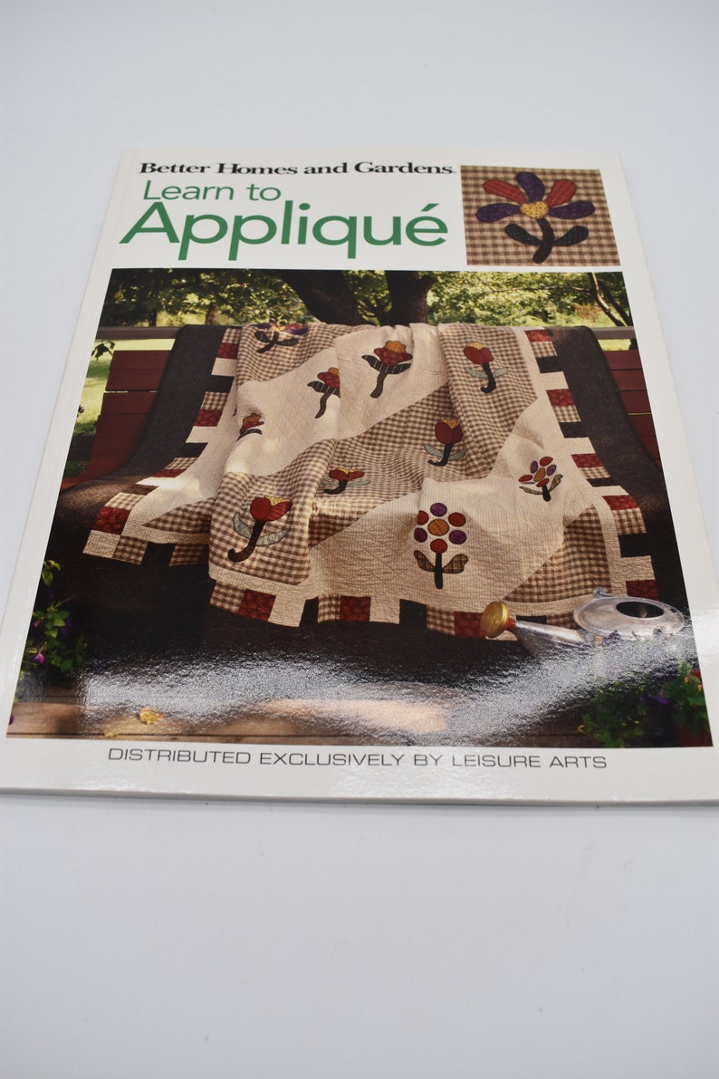 Learn to Applique Book - Etsy