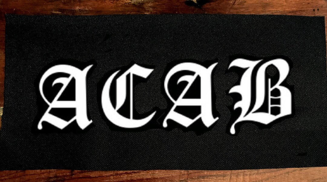 Acab Patch Etsy