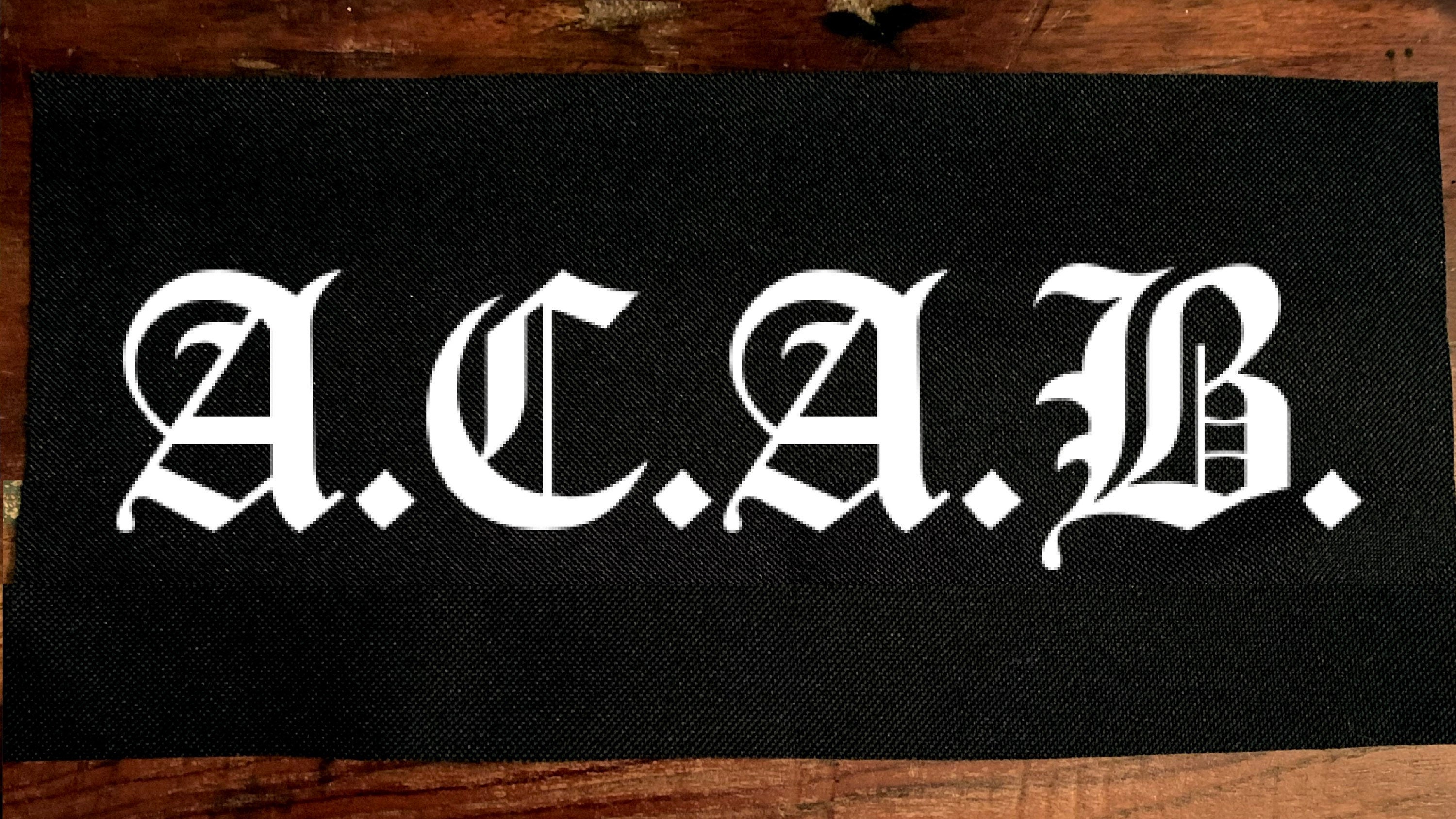 ACAB Patch | Etsy