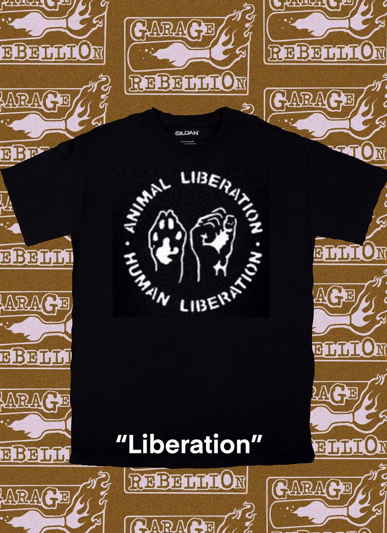 Animal Liberation/human Liberation T-shirt - Etsy