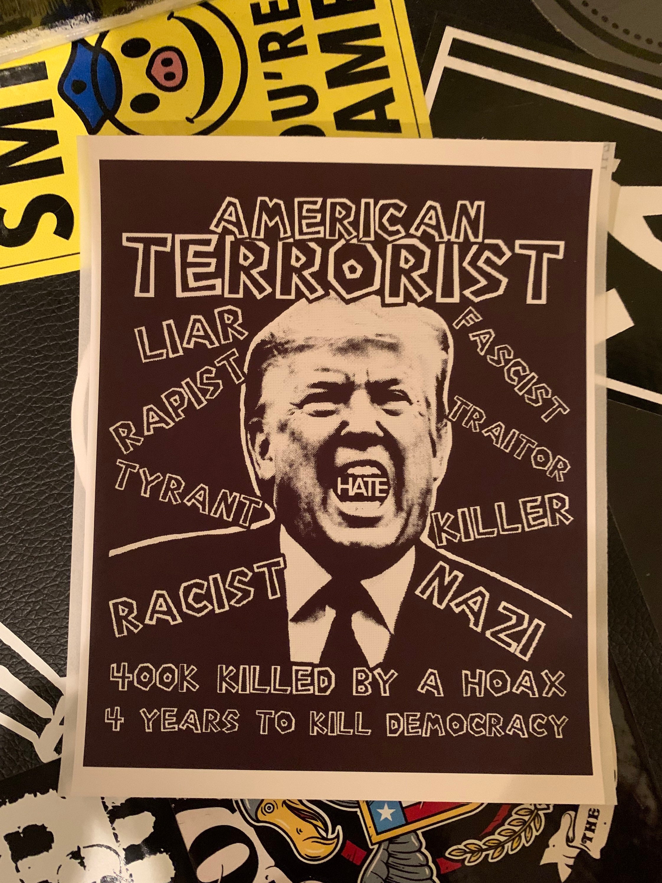 American Terrorist Sticker | Etsy