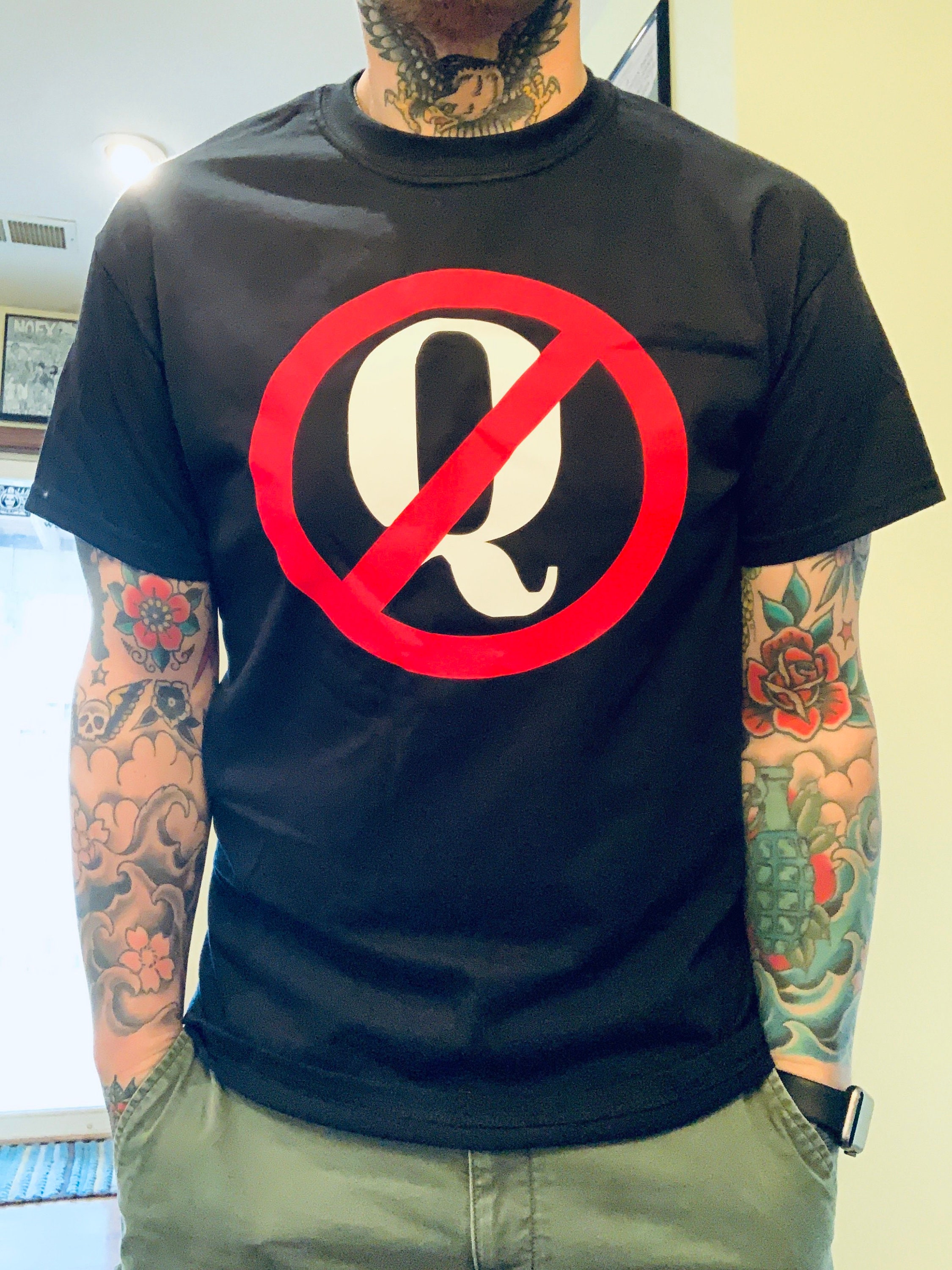 Q-ANON Buster T-shirt | Etsy