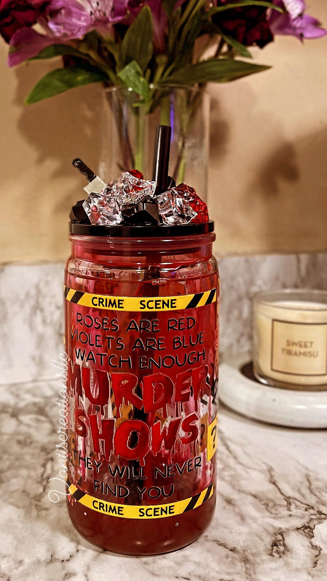 Crime Scene Snow Globe - Etsy