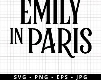 Emily in Paris Svg - Etsy