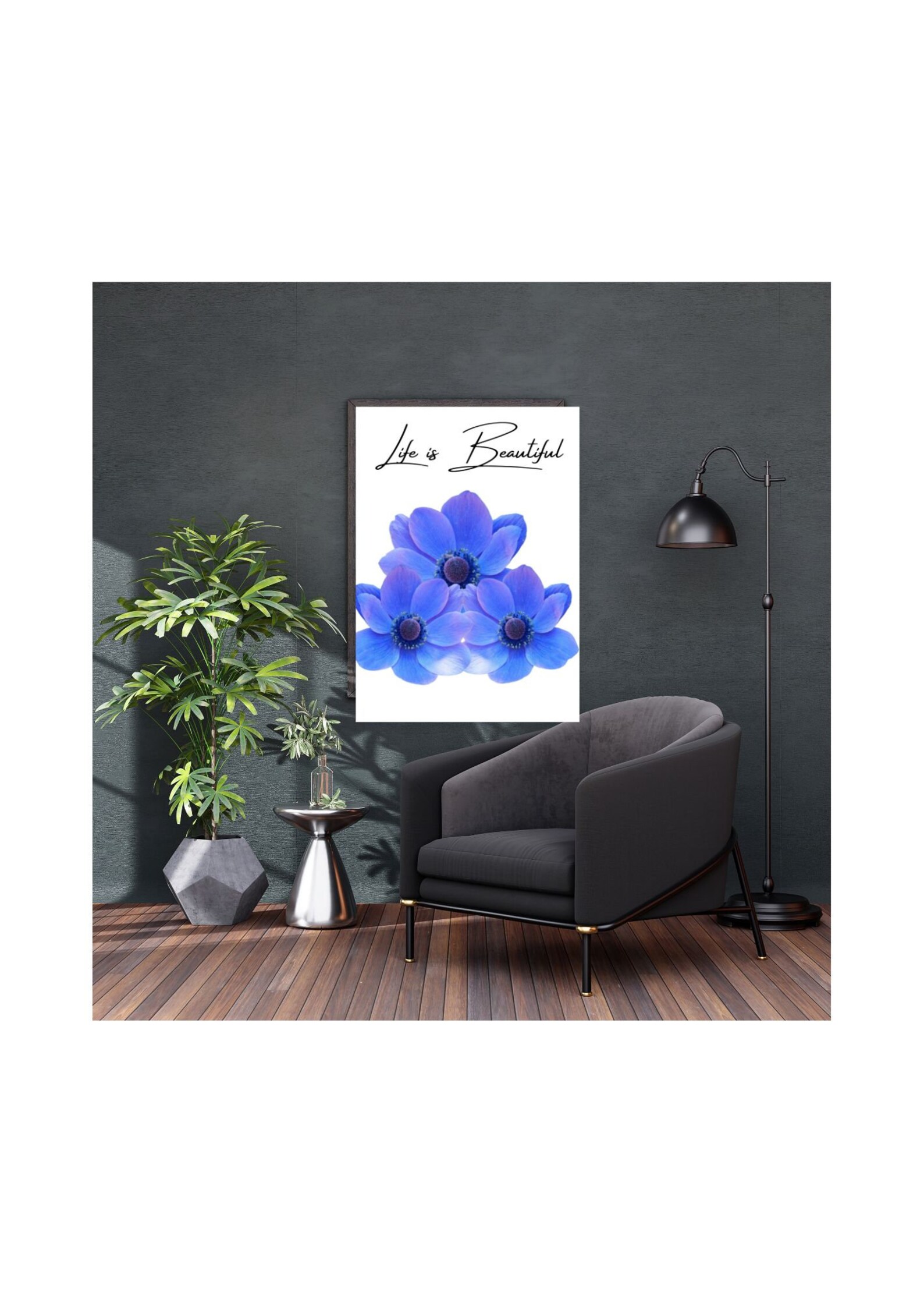 Printable Life is Beautiful DIGITAL DOWNLOAD - Etsy