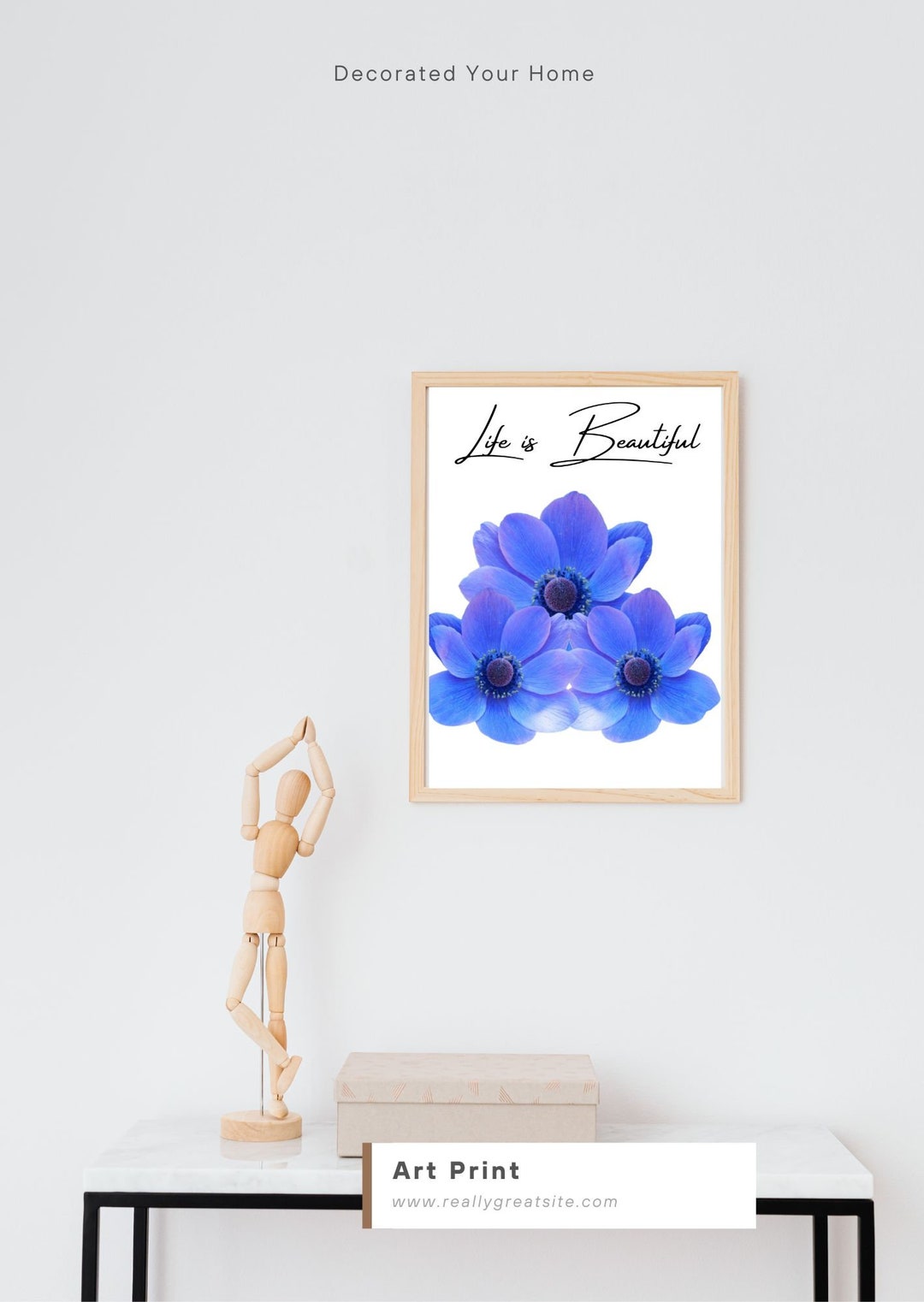 Printable Life is Beautiful DIGITAL DOWNLOAD - Etsy
