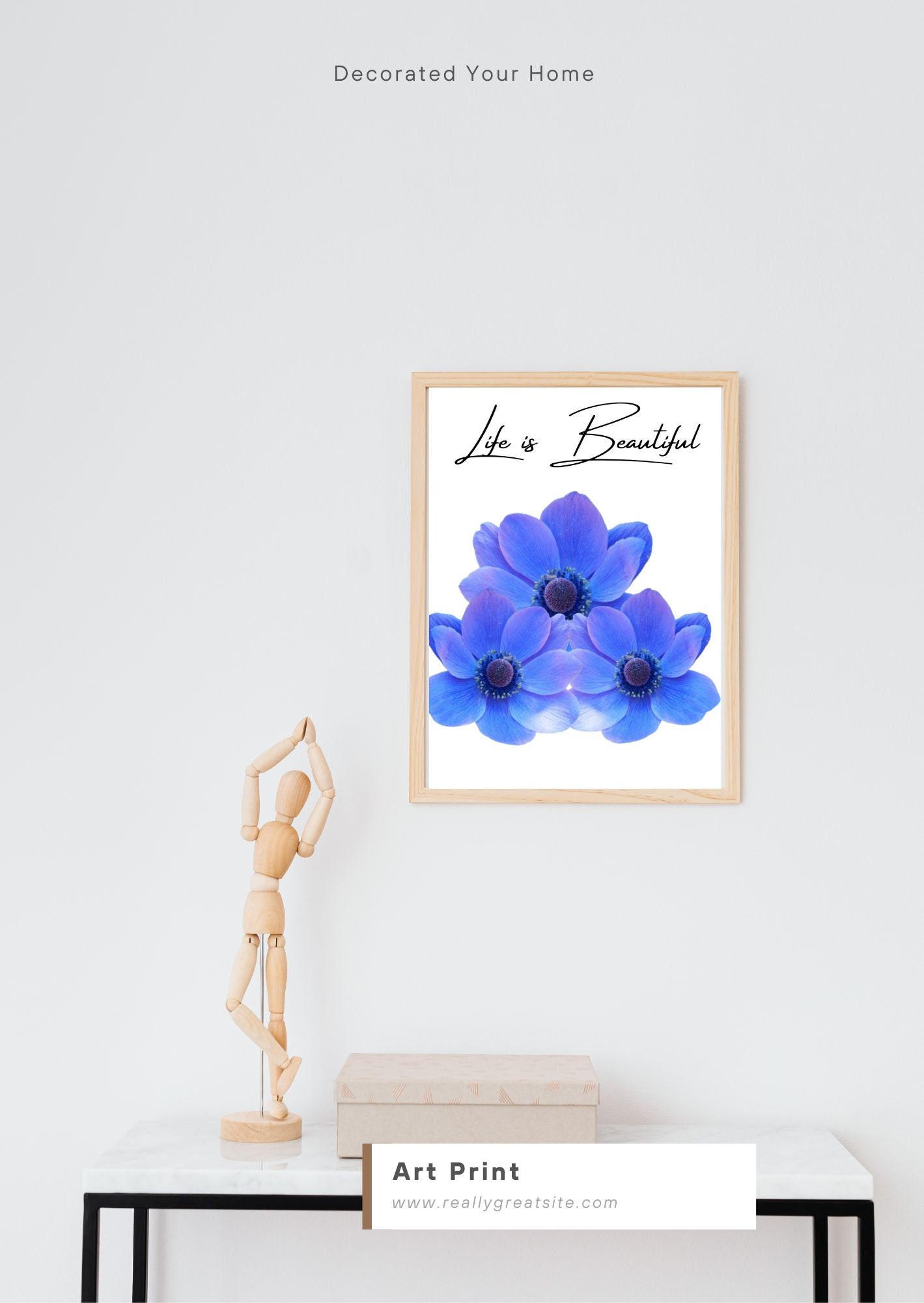 Printable Life is Beautiful DIGITAL DOWNLOAD - Etsy