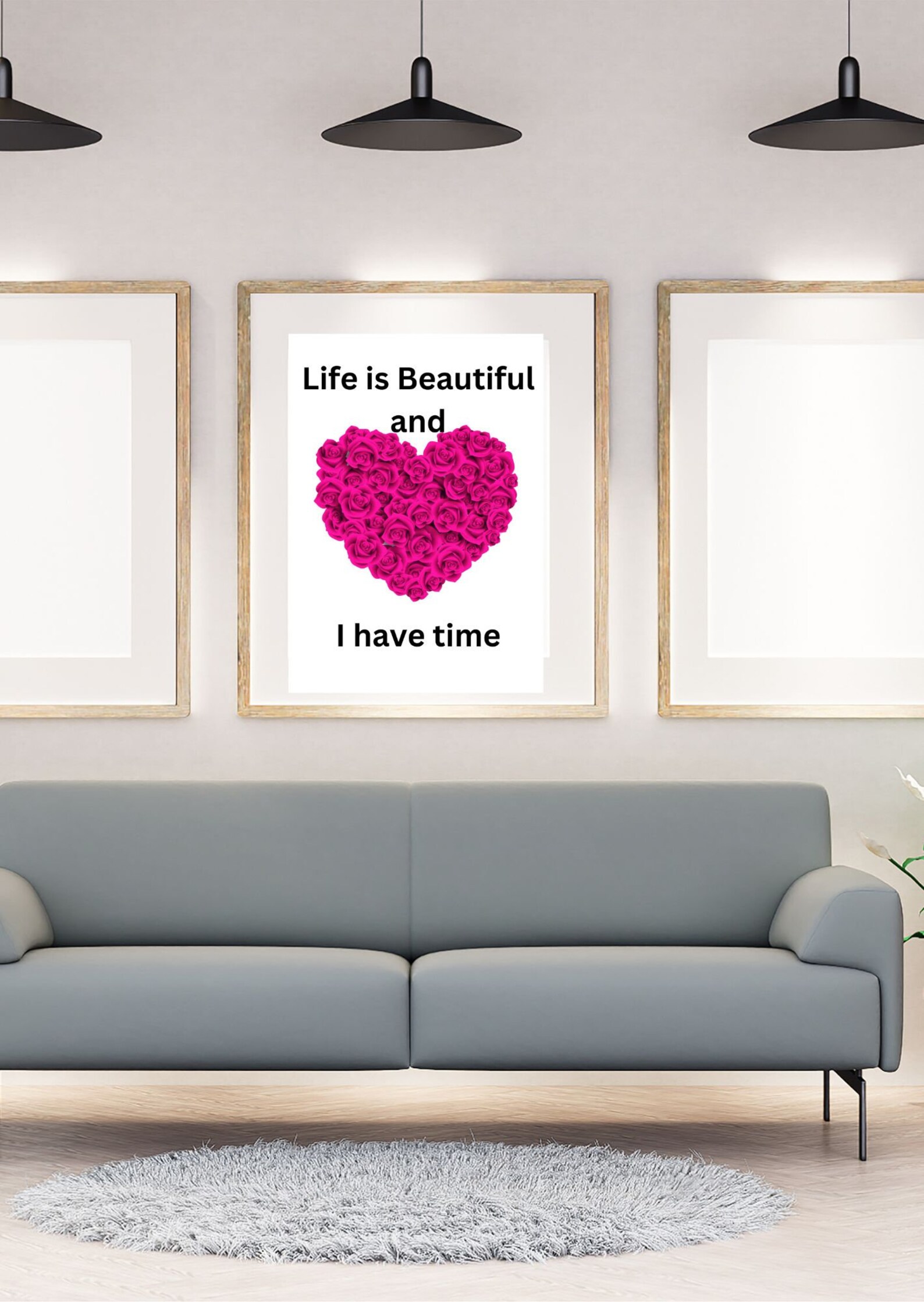 Printable Life is Beautiful DIGITAL DOWNLOAD - Etsy