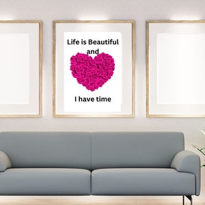 Printable Life is Beautiful DIGITAL DOWNLOAD - Etsy