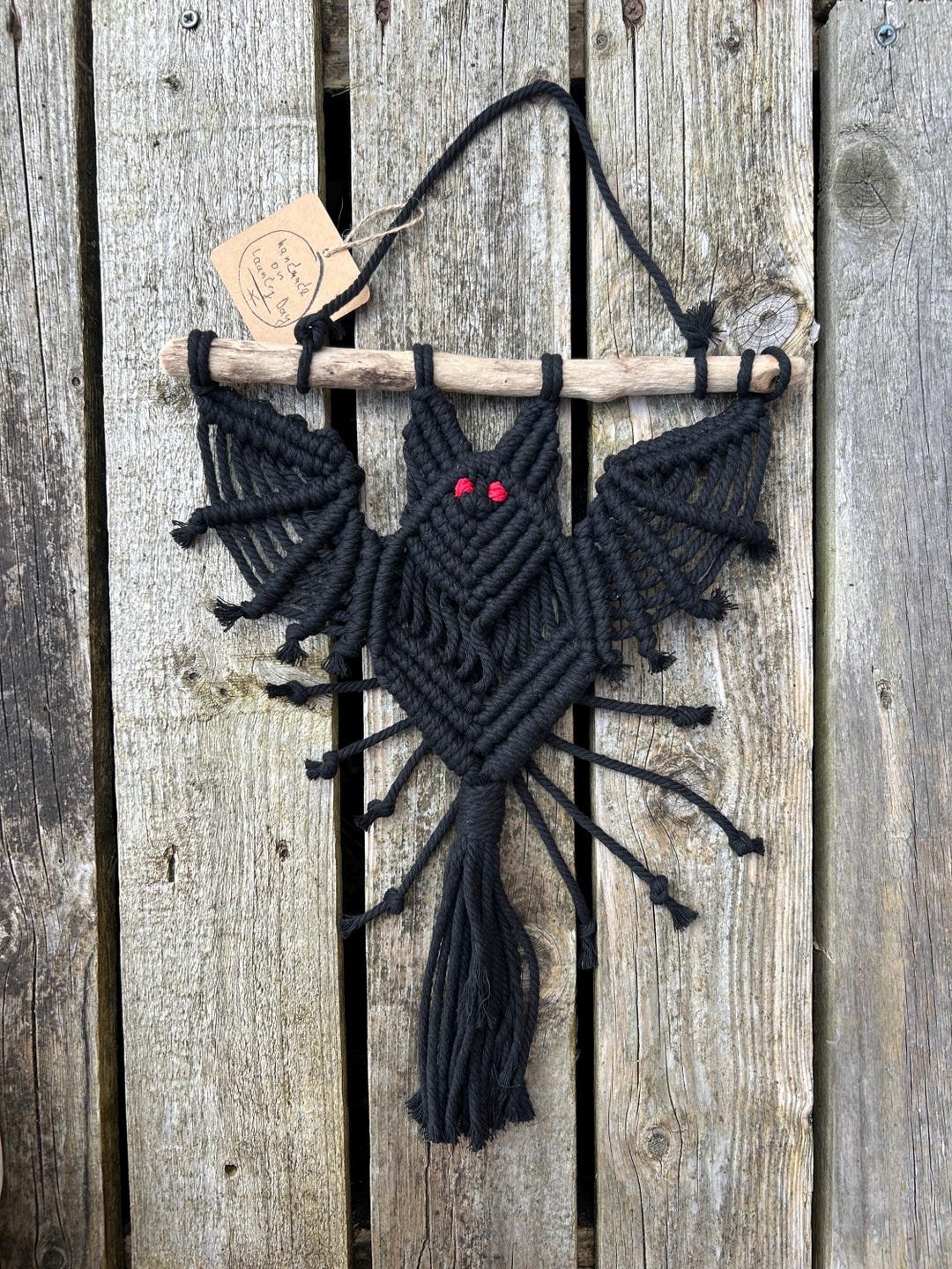 Macrame Bat Wallhanging - Etsy