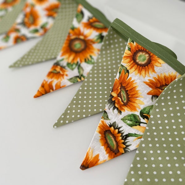 Sunflower Bunting - Etsy UK