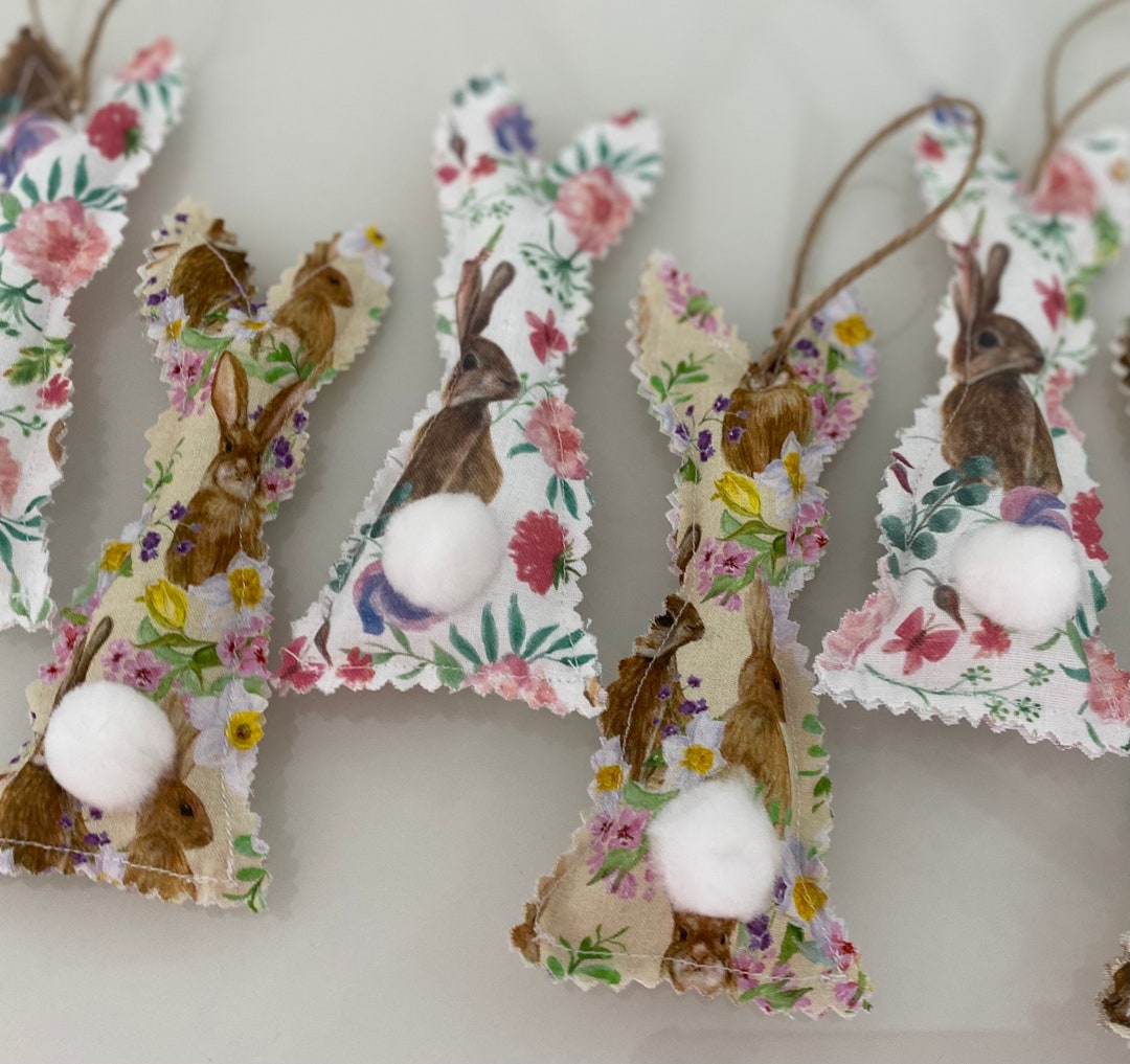 Easter Rabbit Bunny Mini Easter Decorations for Home Decor or Easter ...