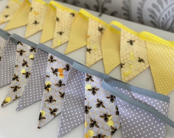 Bumble Bee Bunting - Etsy