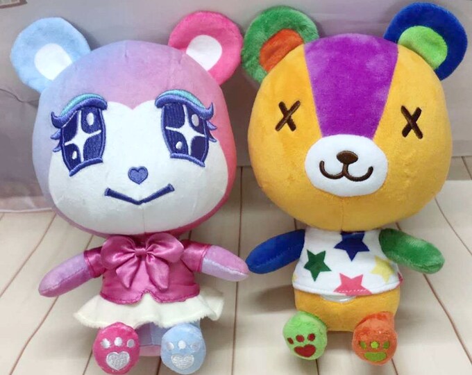 Animal Forest Inspired Stitches & Judy Bear Cub Fanmade Handmade Soft ...