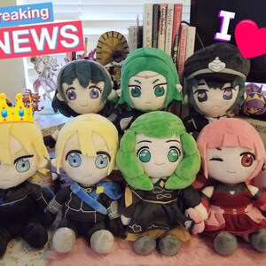 Fire Emblem Three Houses Plush Doll dimitri Byleth Seteth - Etsy