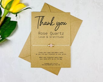Crystal Thank You - Etsy