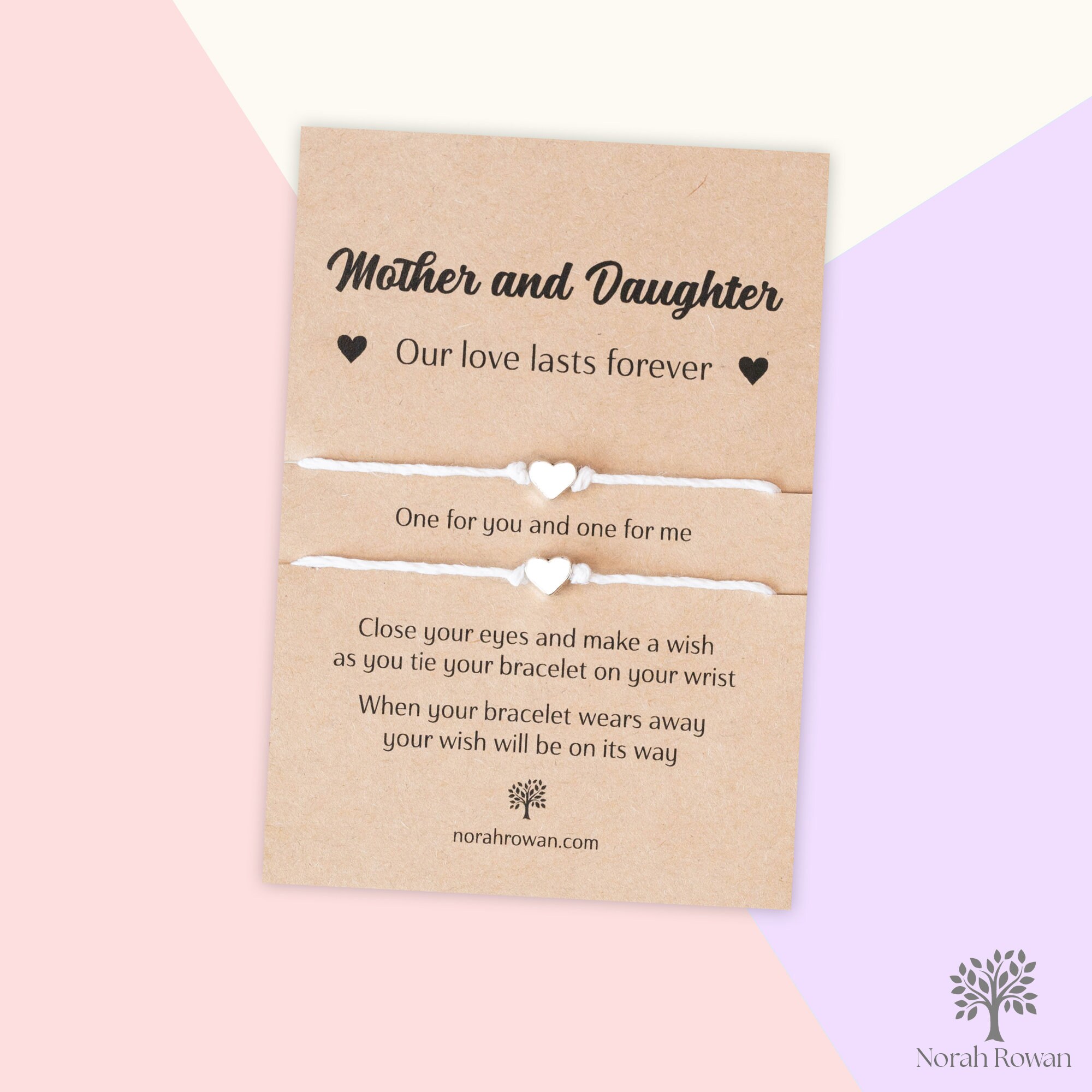Mother and daughter wish bracelet store
