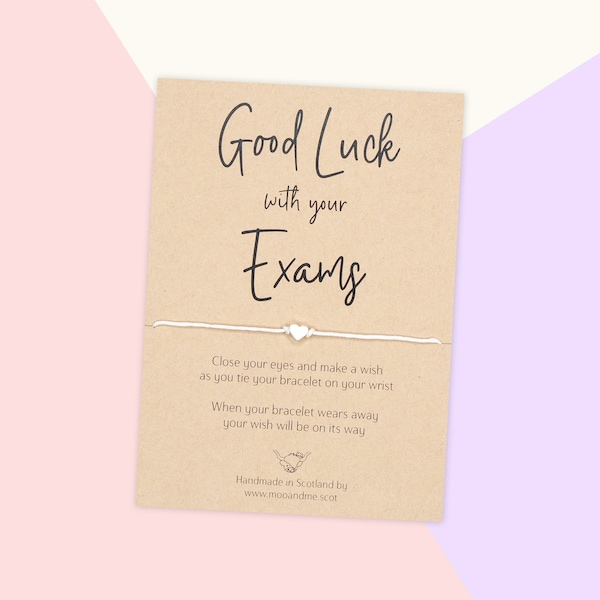 Good Luck in Your Gcse Card - Etsy UK
