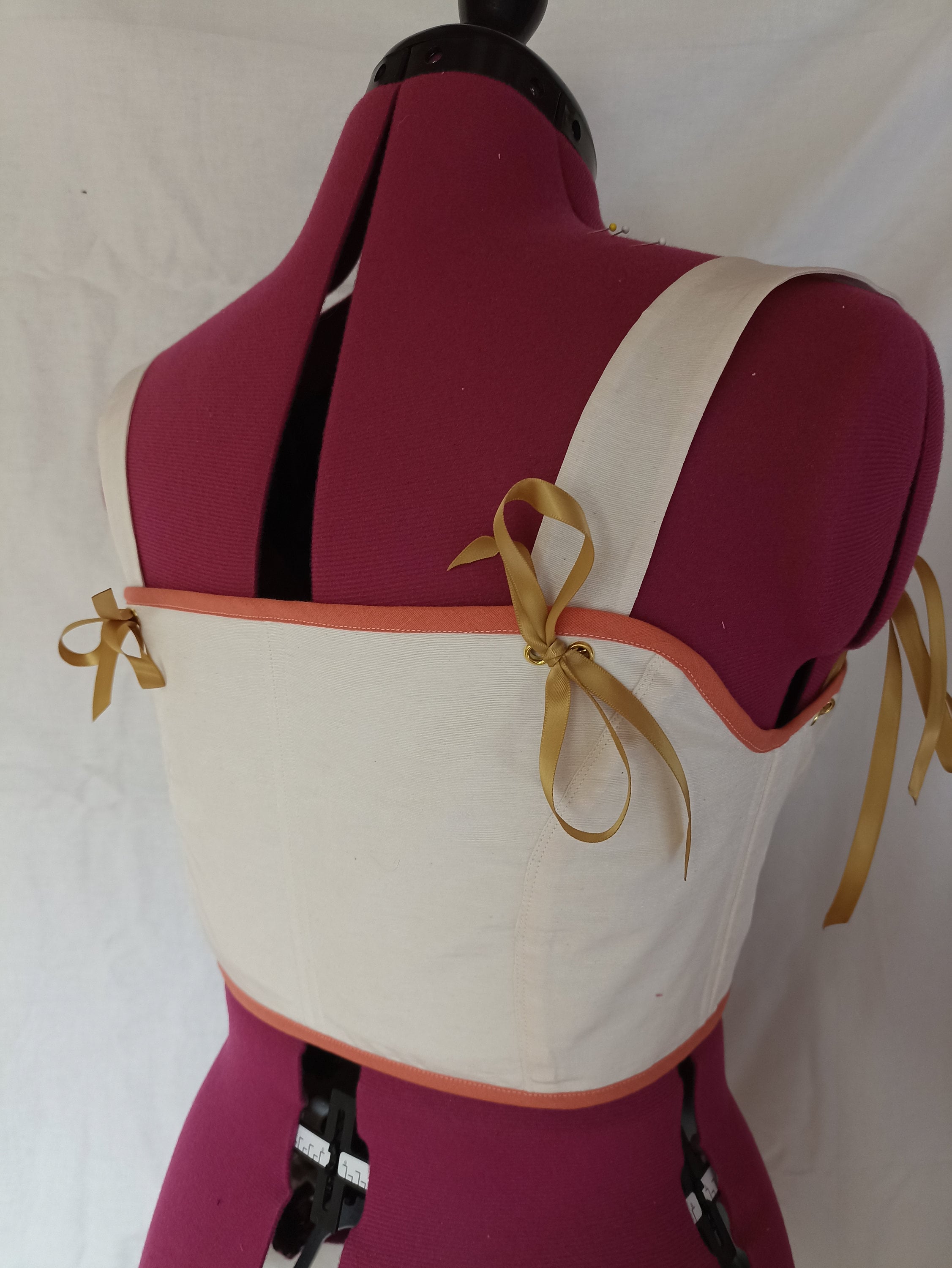PDF Pattern | Regency Short Stays Corset DAPHNE - Etsy