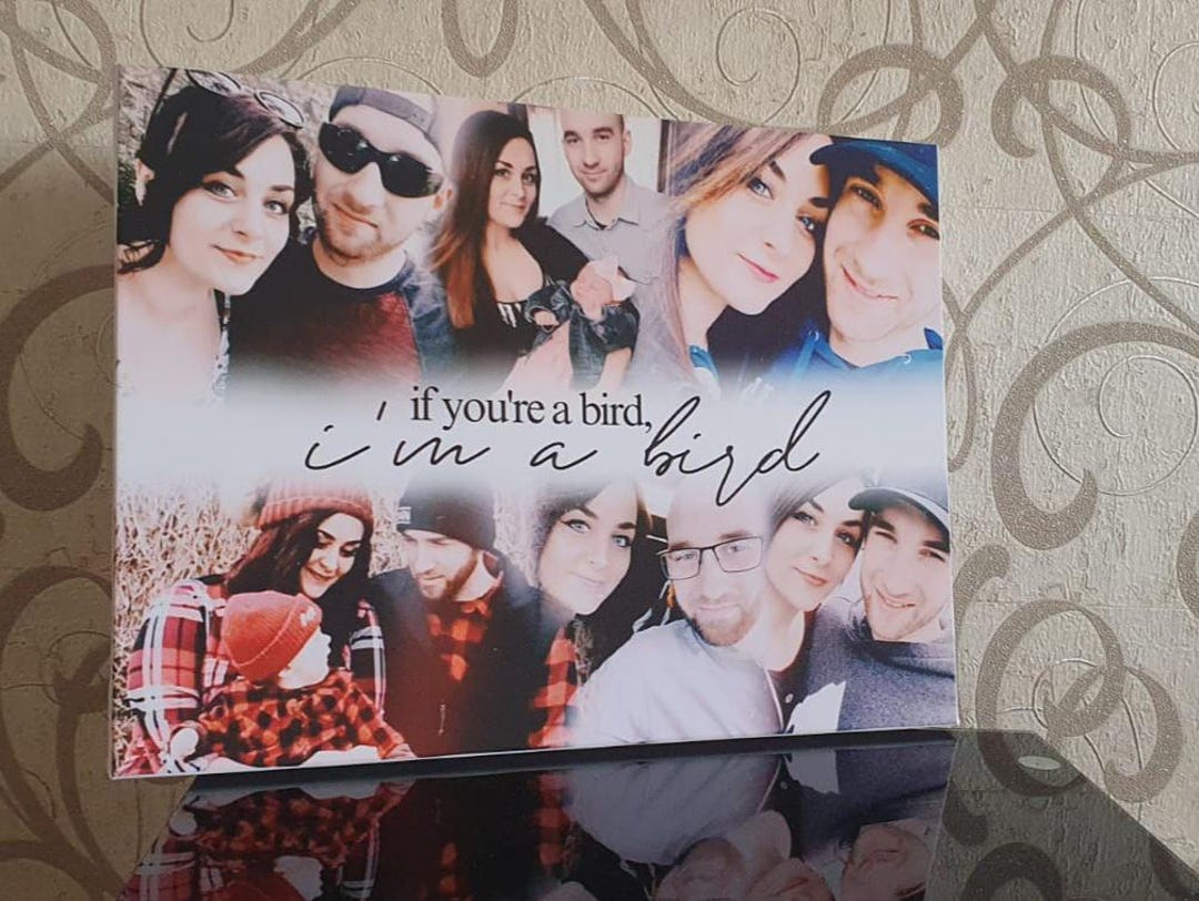 Personalised Blended Collage Photo Print With Free Custom Text - the ...