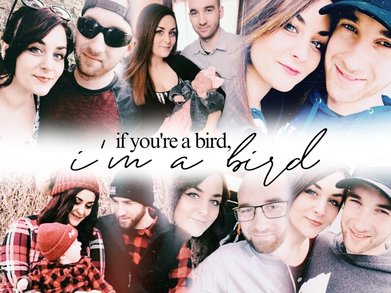 Blended Photo Collage With Free Custom Text the Perfect Gift for ...