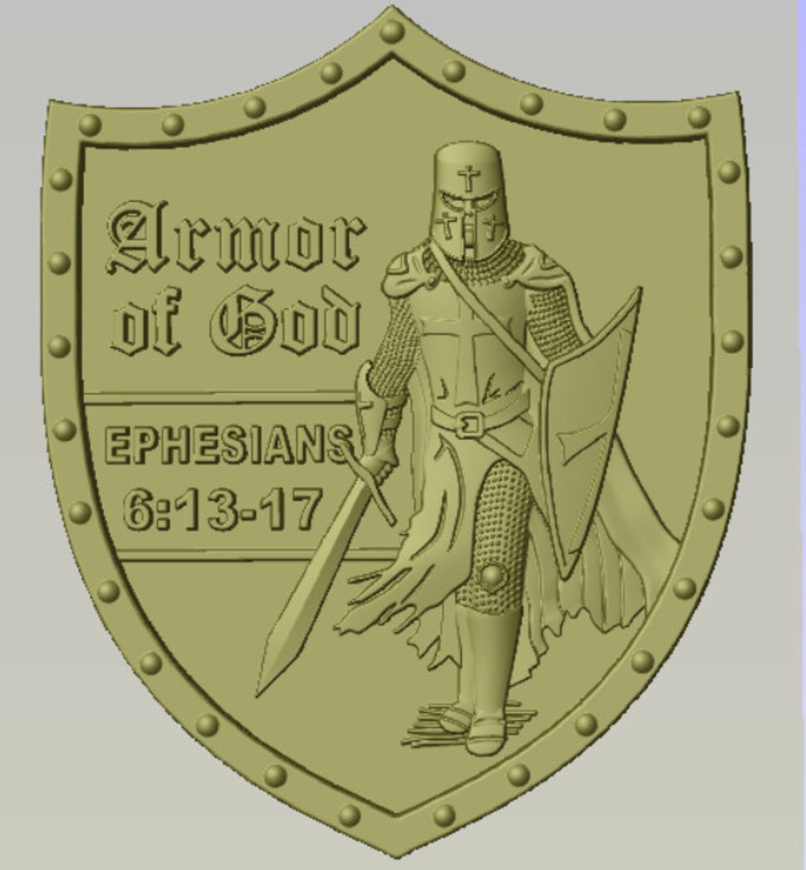 Armor of God STL Download File-no Physical Item - Etsy