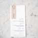 Menu Name Tag - Wedding Name Card - Place Card - Etsy UK