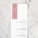 Menu Name Tag - Wedding Name Card - Place Card - Etsy UK
