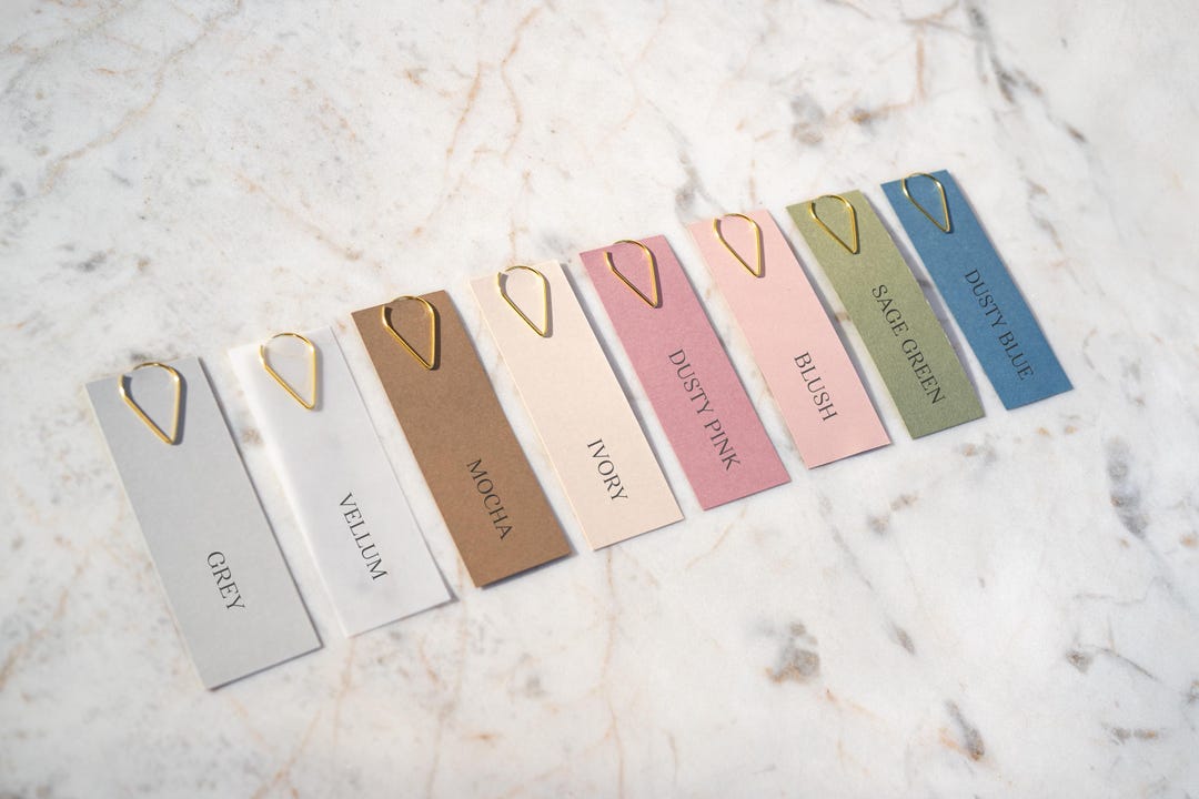 Menu Name Tag - Wedding Name Card - Place Card - Etsy