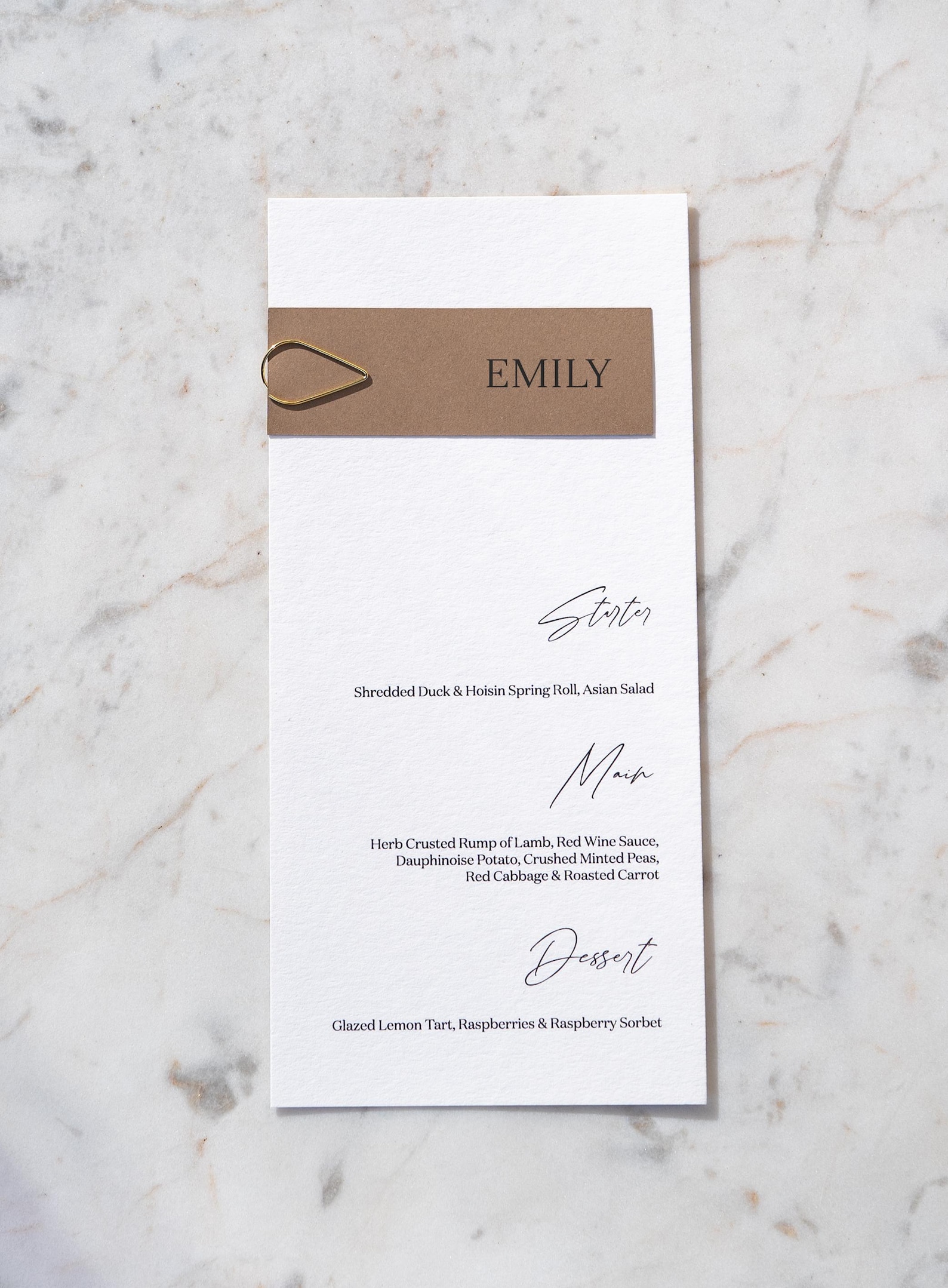Menu Name Tag - Wedding Name Card - Place Card - Etsy UK