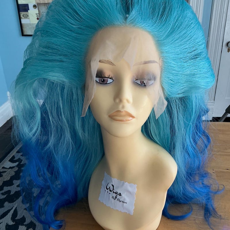 Two Tone Wig - Etsy