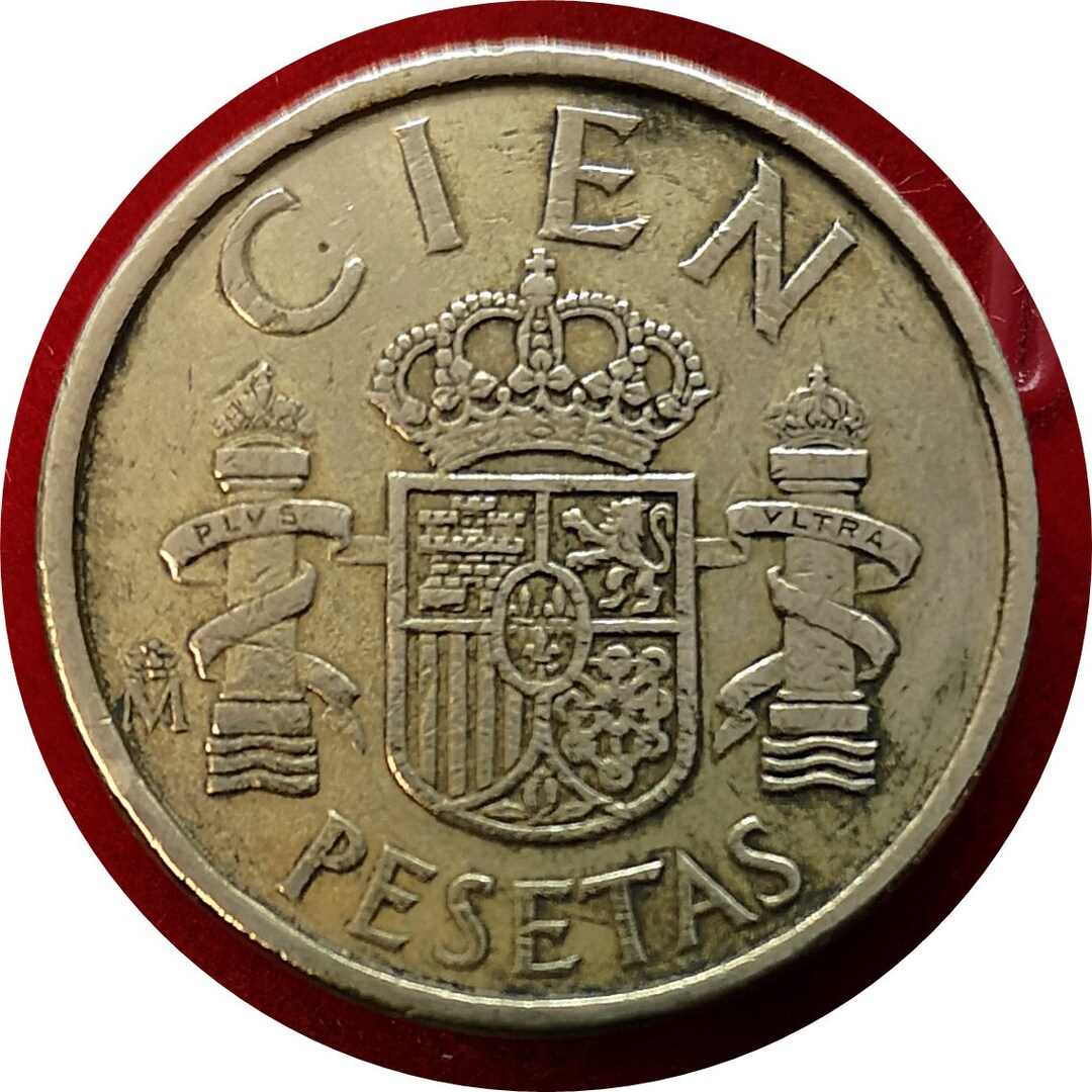 Spain Coin 1986 100 Pesetas CIEN Model edge B - Etsy