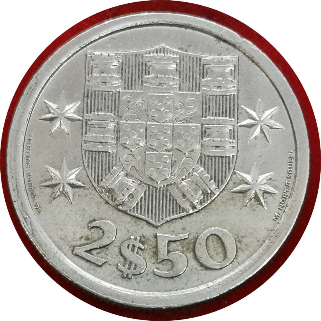 Portugal Coin 1967 2.50 Escudos - Etsy