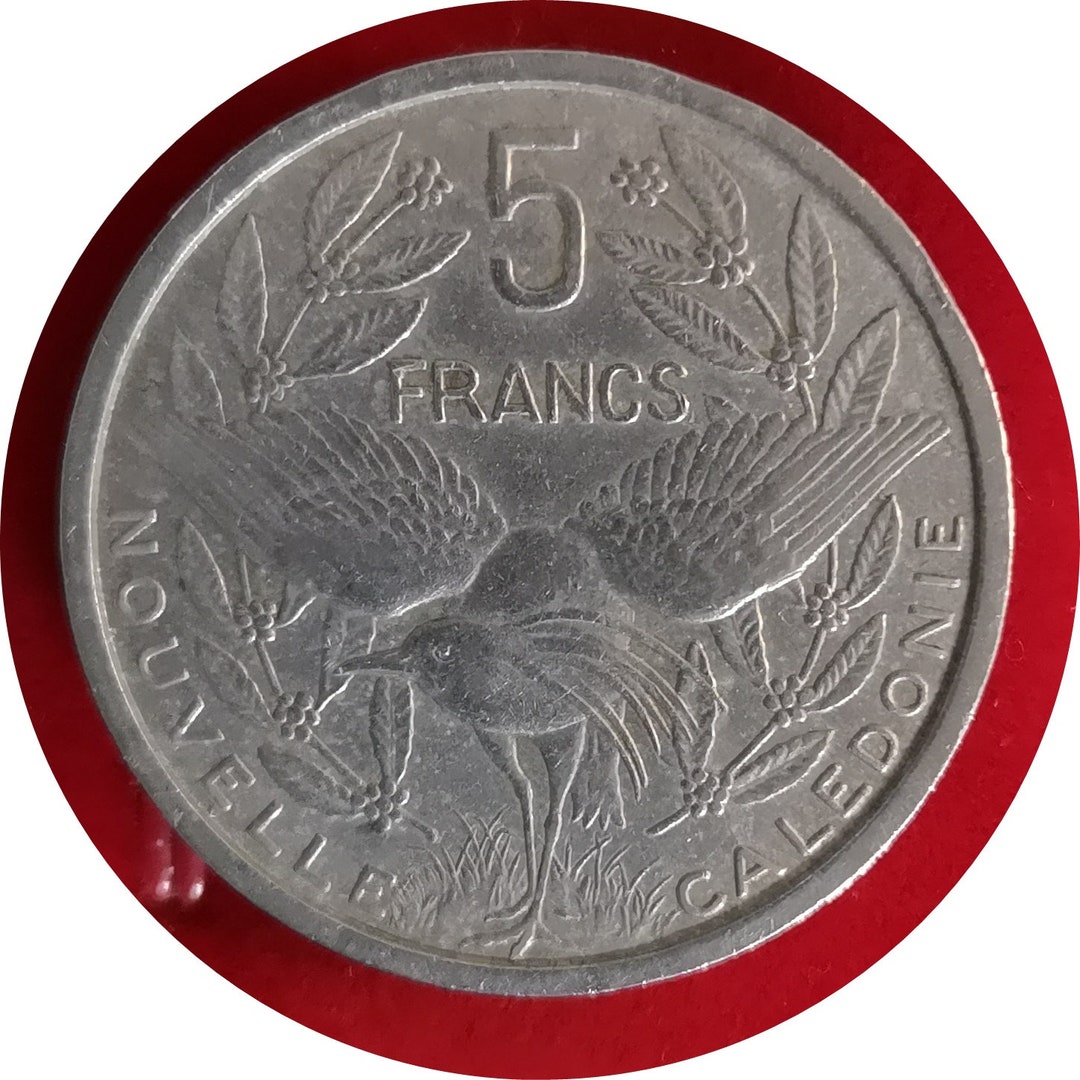 New Caledonia Currency 1952 5 Francs French Union - Etsy