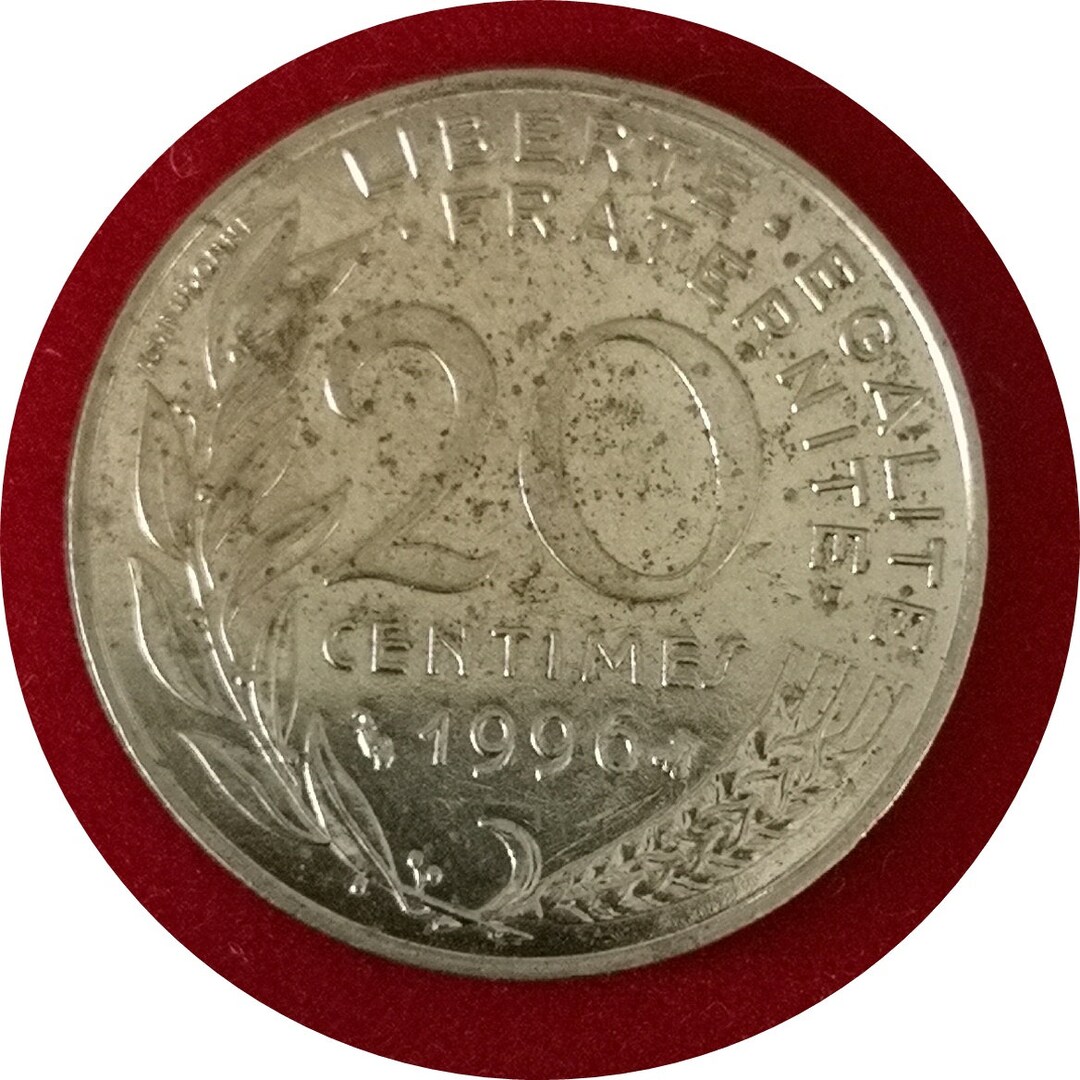 Coin France 1996 20 Centimes Marianne - Etsy