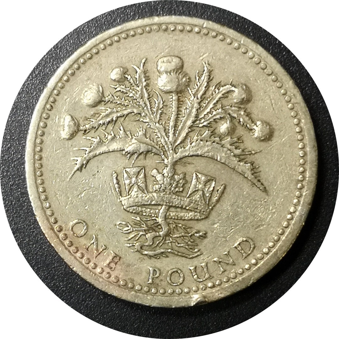 United Kingdom Coin 1984 1 Pound Elizabeth II 2nd Effigy, Scottish ...