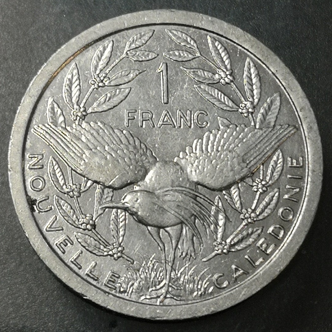 New Caledonia Currency 1991 1 Franc IEOM - Etsy